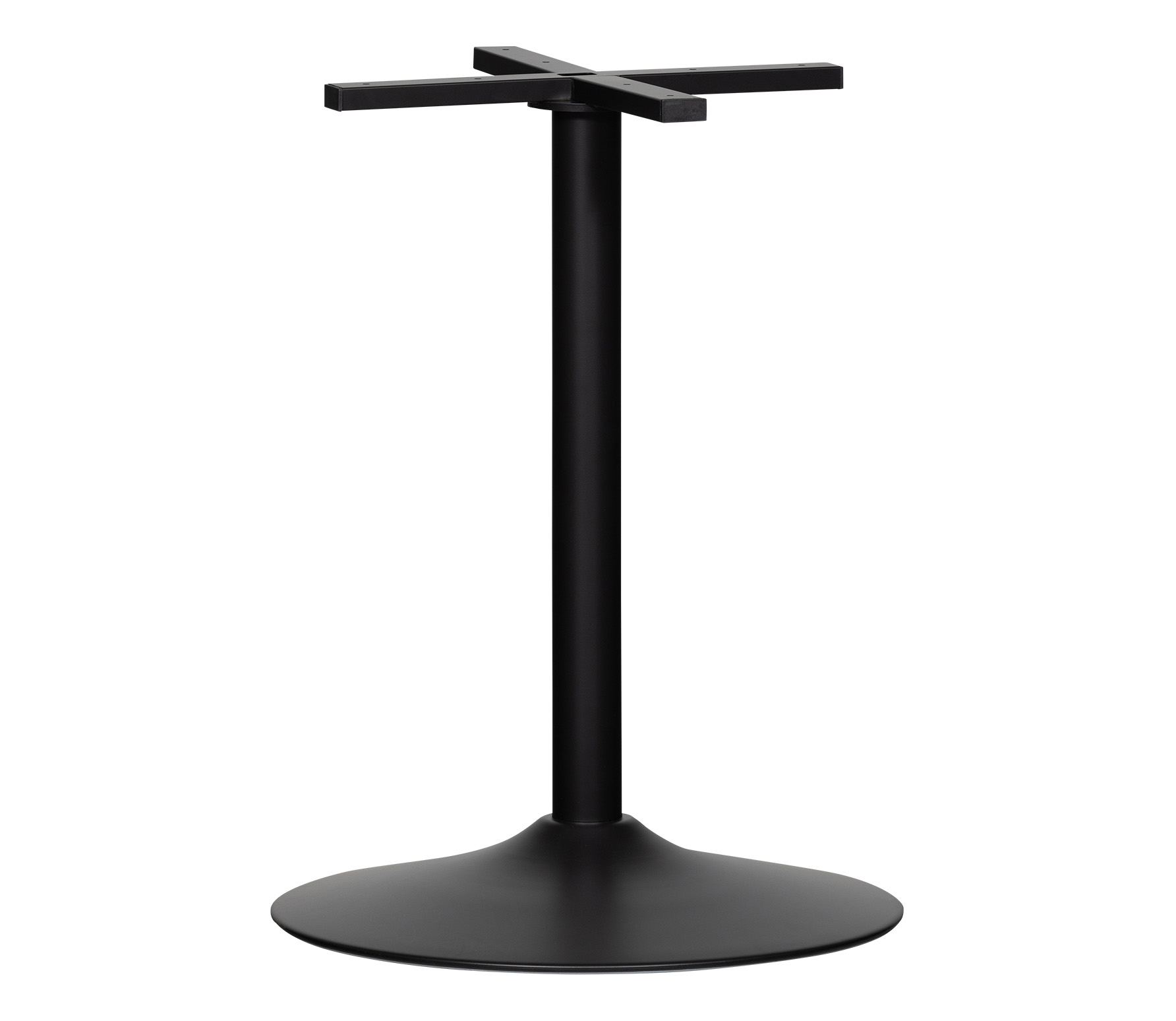 Ontdek nu de tafelpoot Bistro ronde buisvoet bij Basiclabel - Basiclabel